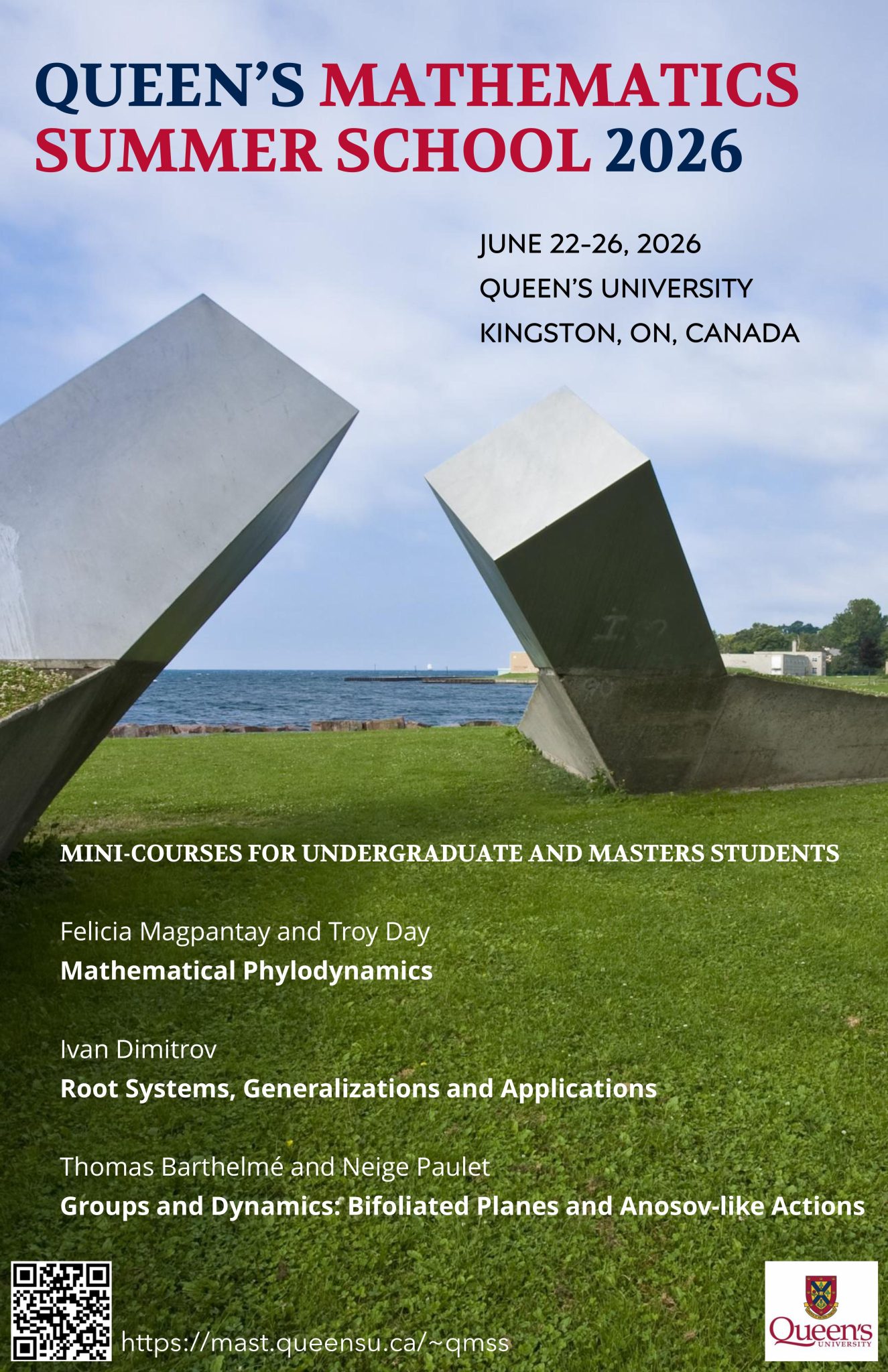 Queen’s Mathematics Summer School – CMS Studc SMC
